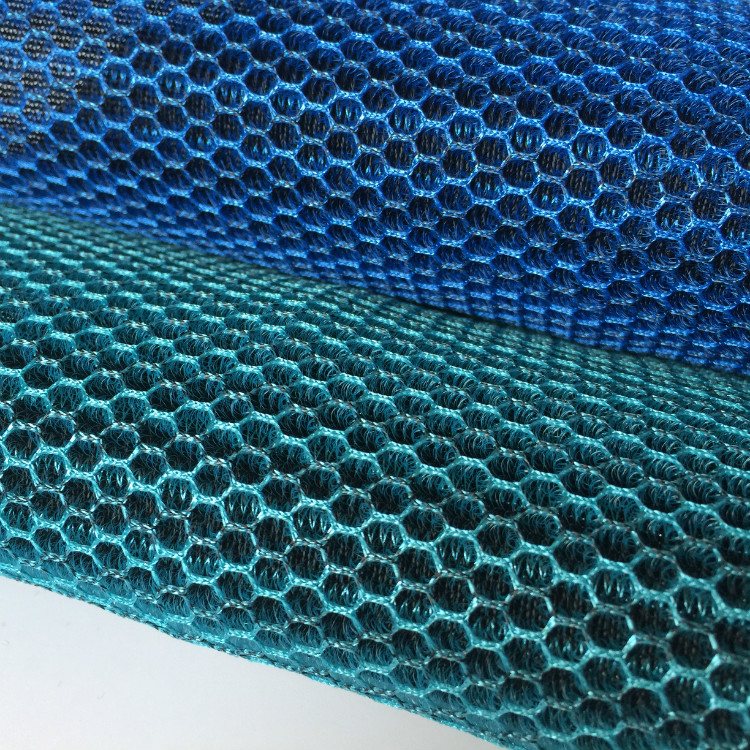 Green Mesh Fabric MESH FABRIC KNITTED FABRIC 3D MESH POLYESTER FA