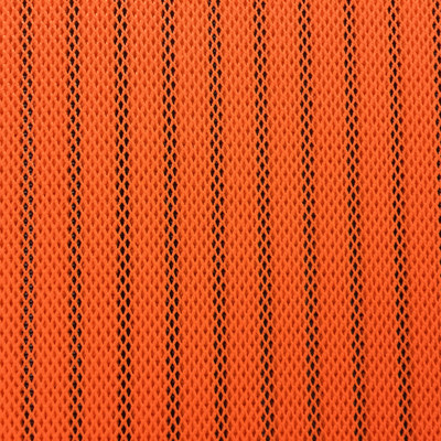 Orange Mesh Fabric - MESH FABRIC, KNITTED FABRIC, 3D MESH, POLYESTER FA